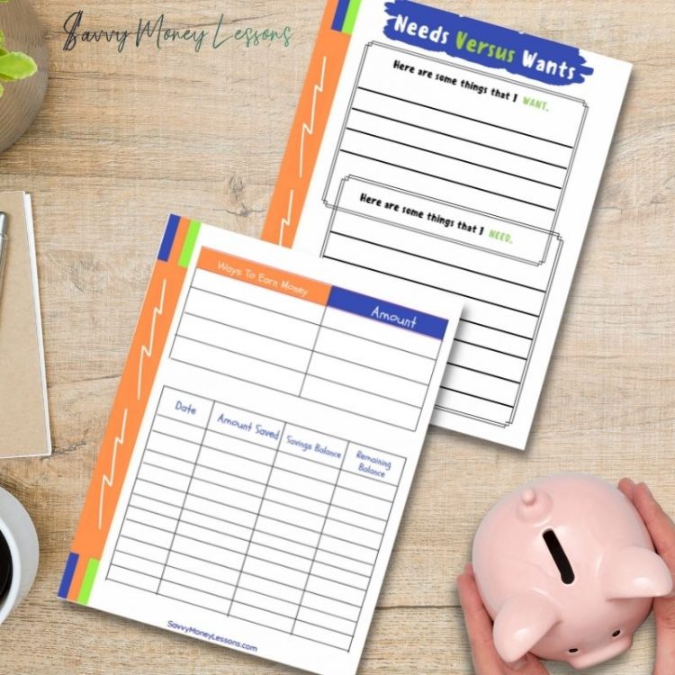 Cute Budget Worksheets for Kids (6 Free Budget Printables!) - Savvy ...